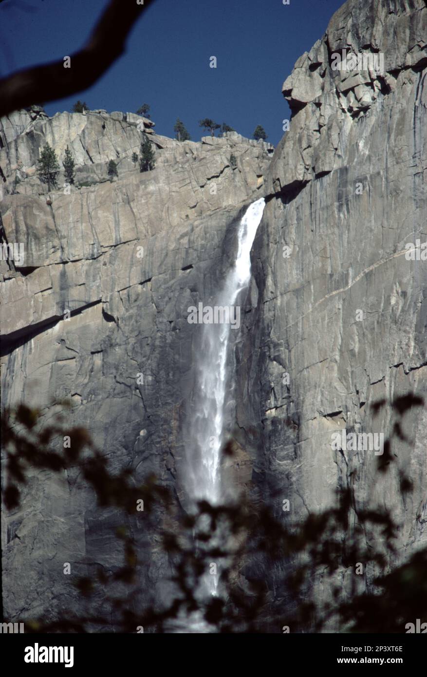 Yosemite National Park. CA. USA 1984. Yosemite Upper, Middle and Lower ...