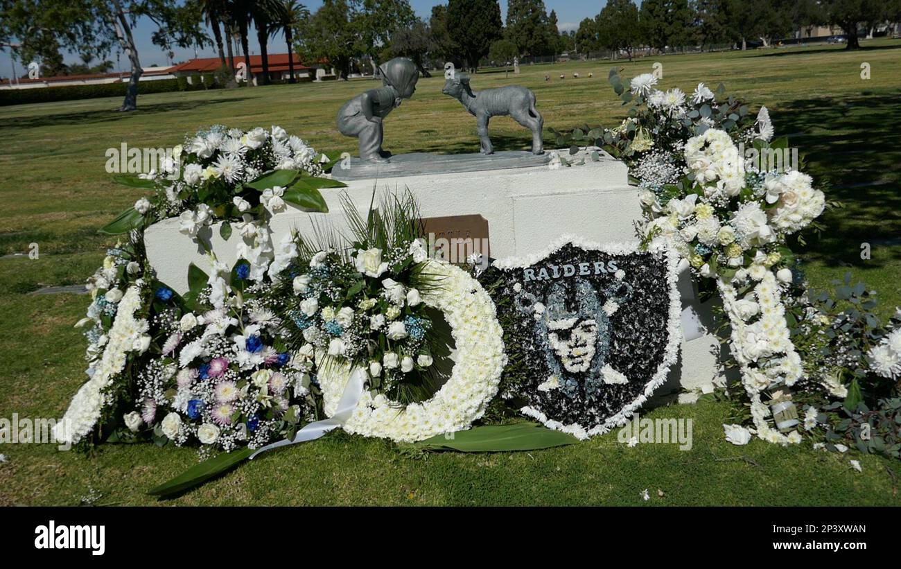 Long Beach, California, USA 2nd March 2023 Forest Lawn Long Beach ...