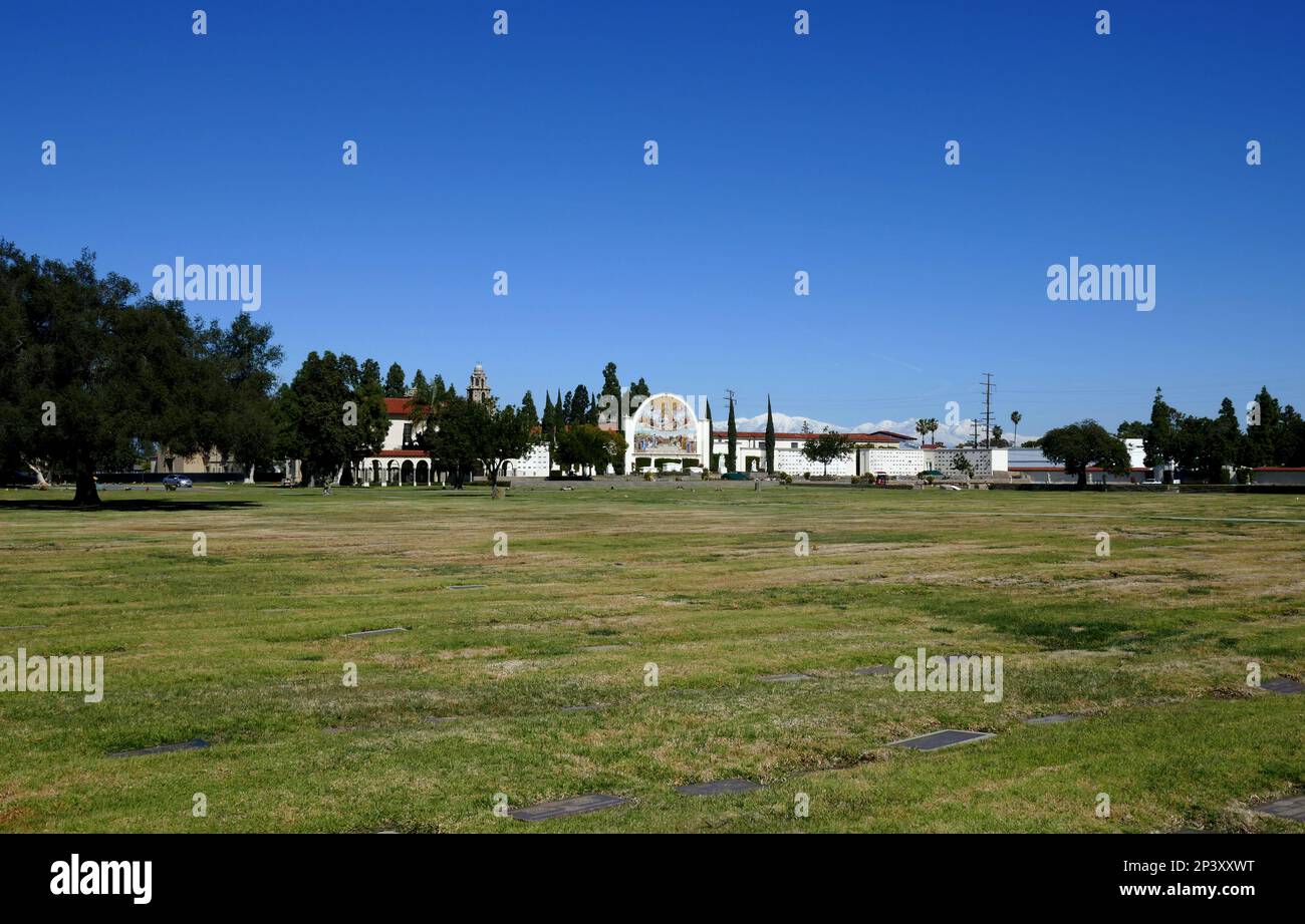 Long Beach, California, USA 2nd March 2023 Forest Lawn Long Beach ...