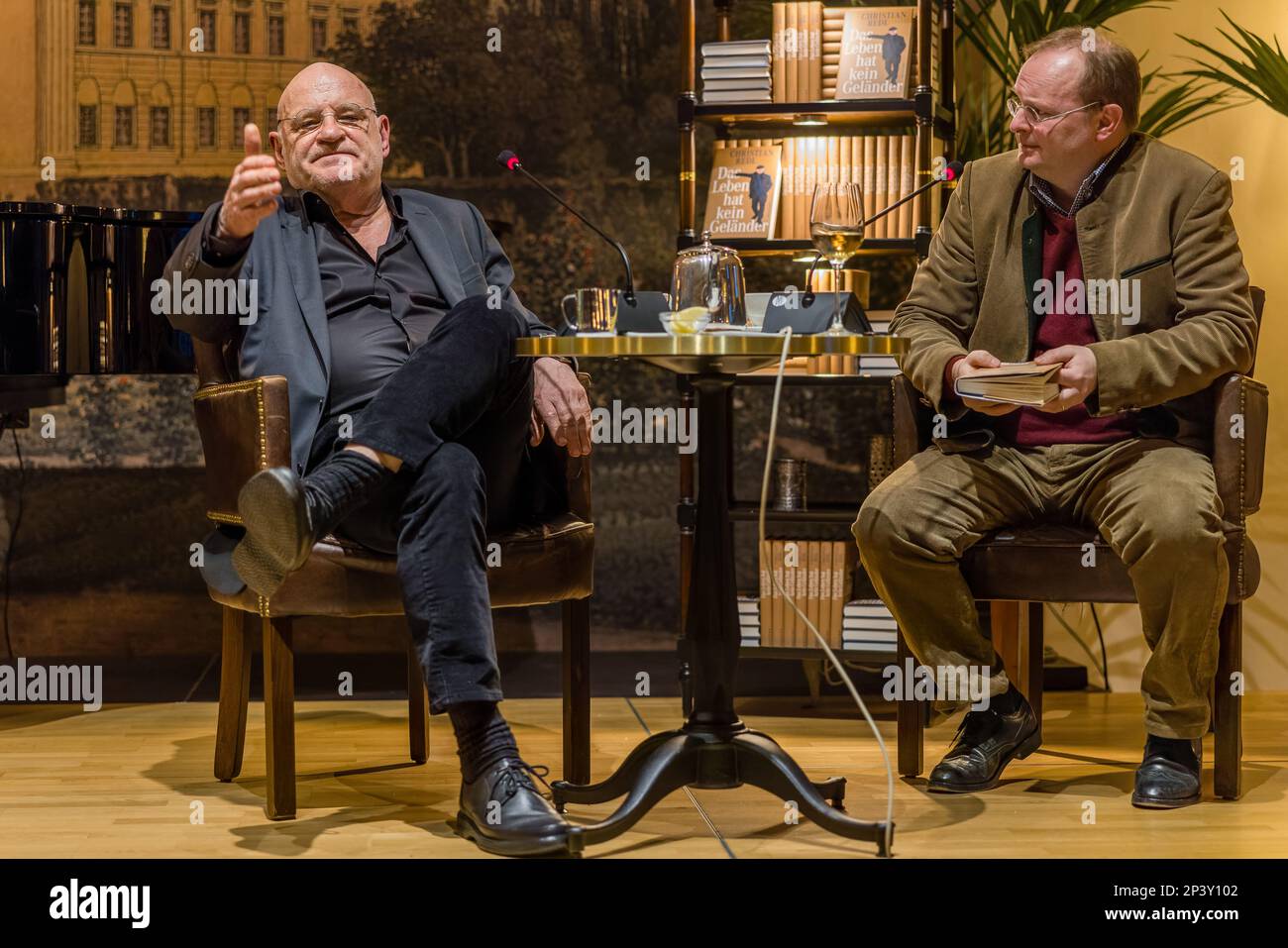 PRODUCTION - 05 March 2023, Brandenburg, Lübbenau: Actor Christian Redl ...
