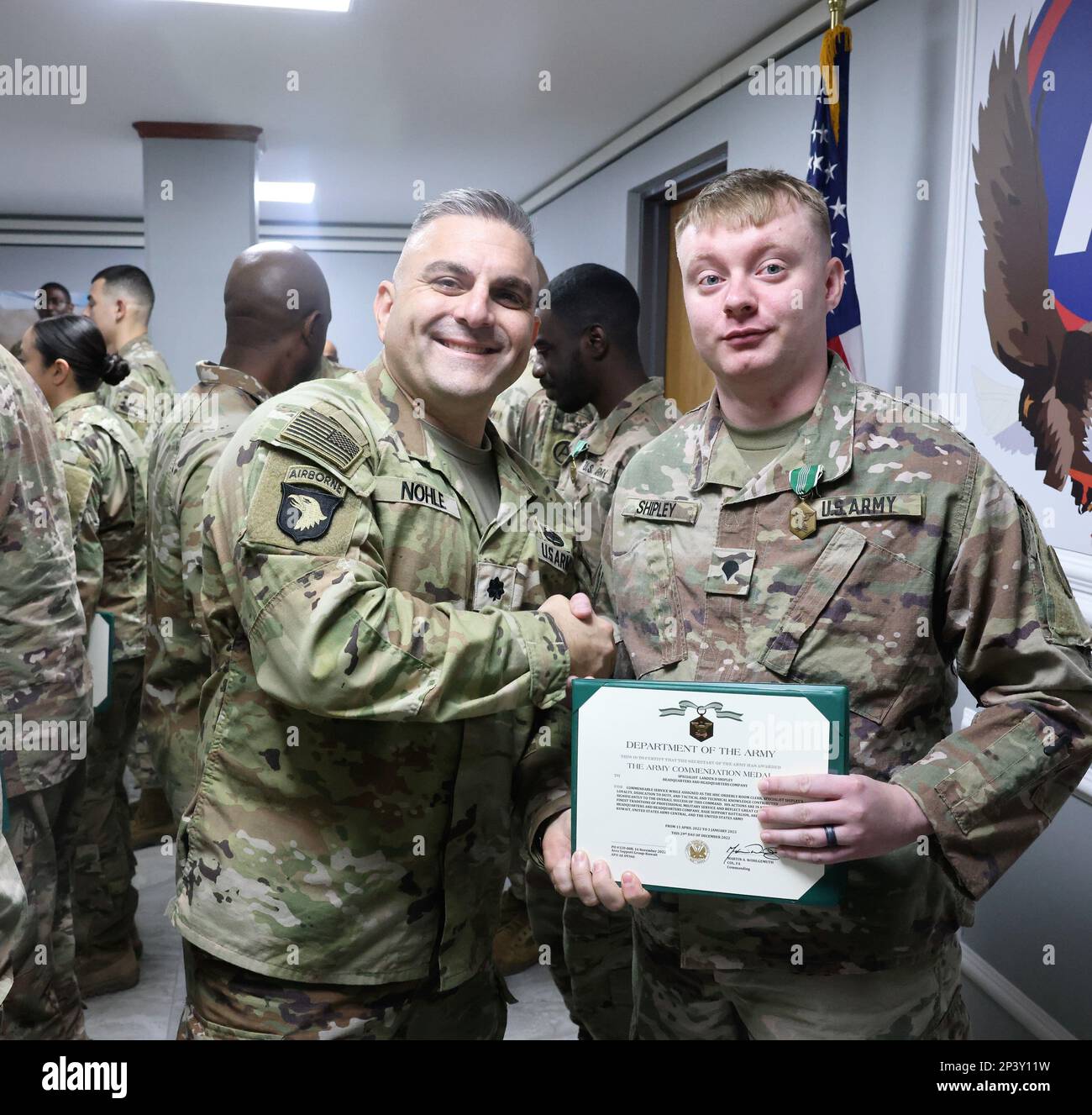 Area Support Group - Kuwait celebrates the end of a tour for dozens of ...