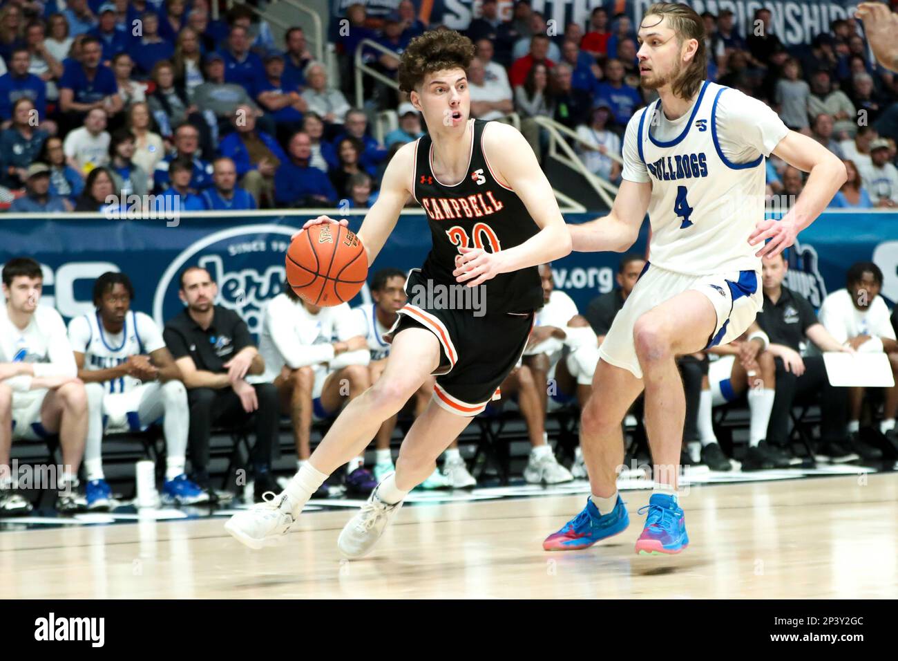 CHARLOTTE, NC - MARCH 05: Drew Pember (4) of the North Carolina ...