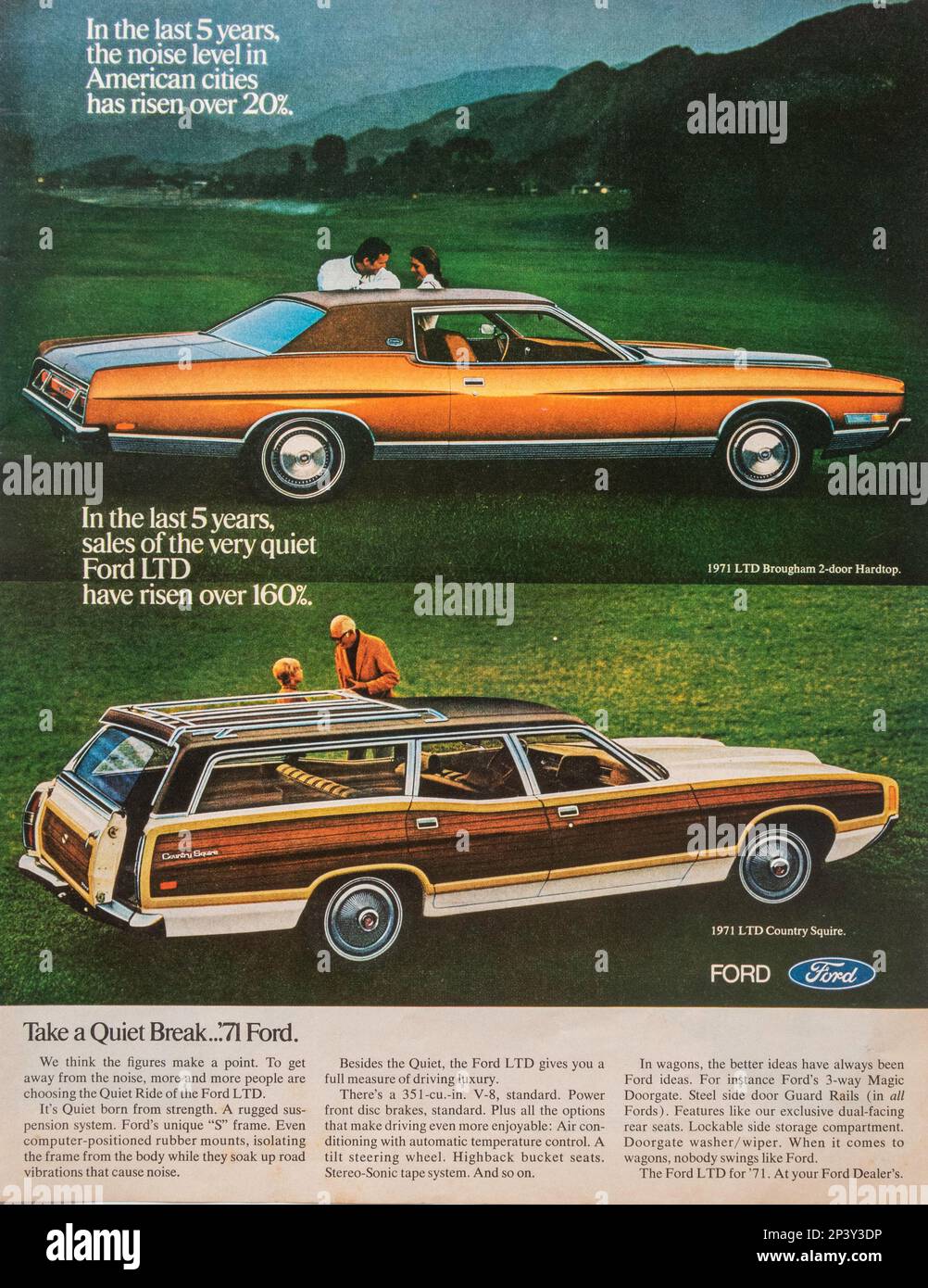 1971 ford ltd hi-res stock photography and images - Alamy