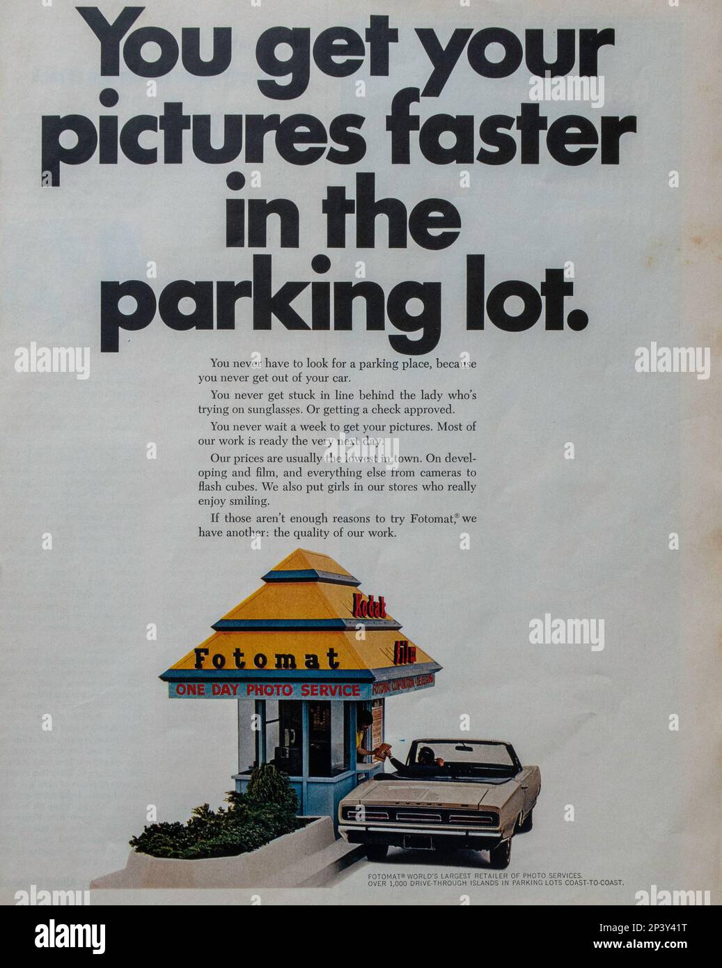 Vintage "Life" magazine 25 June 1971 issue advert, United States Stock ...