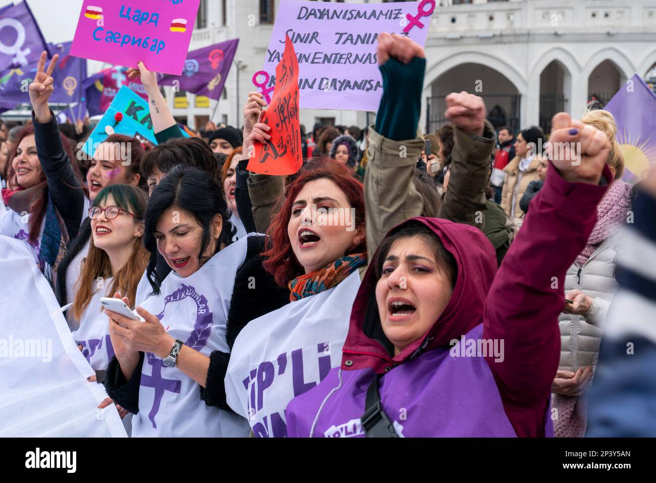 Istanbul, Istanbul, Turkey. 5th Mar, 2023. We'll Stop Femicide ...
