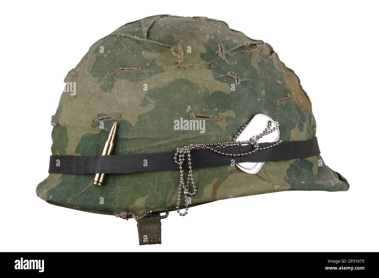 Vietnam helmet with strap hi-res stock photography and images - Alamy