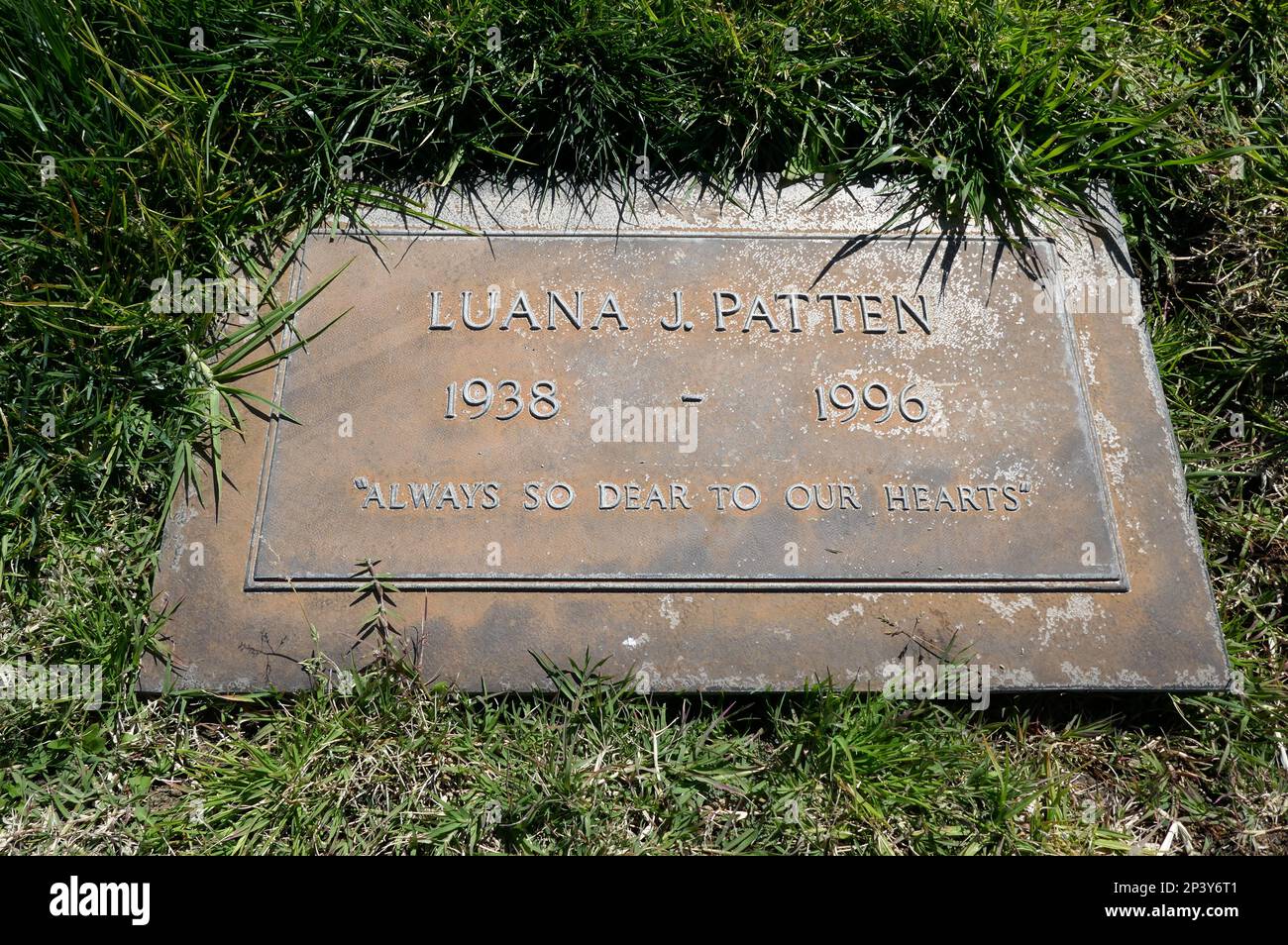 Long Beach, California, USA 2nd March 2023 Actress Luana Patten's Grave ...