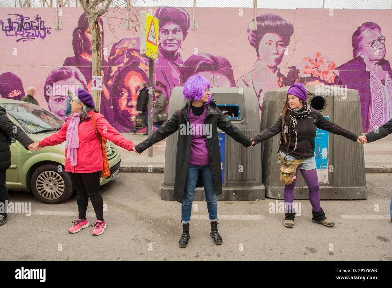Madrid, Madrid, Spain. 5th Mar, 2023. The Espacio de Mujeres El Sol de ...