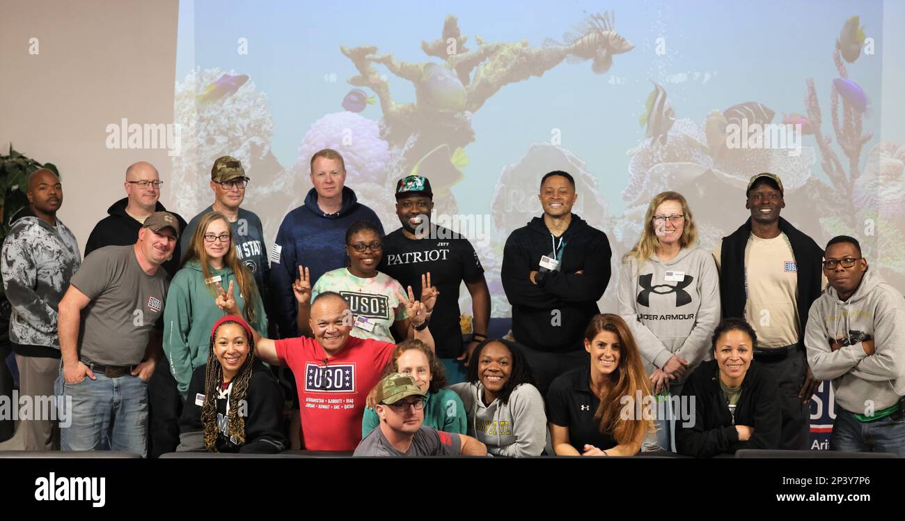 On Tuesday, USO Camp Arifjan holds its monthly volunteer appreciation ...