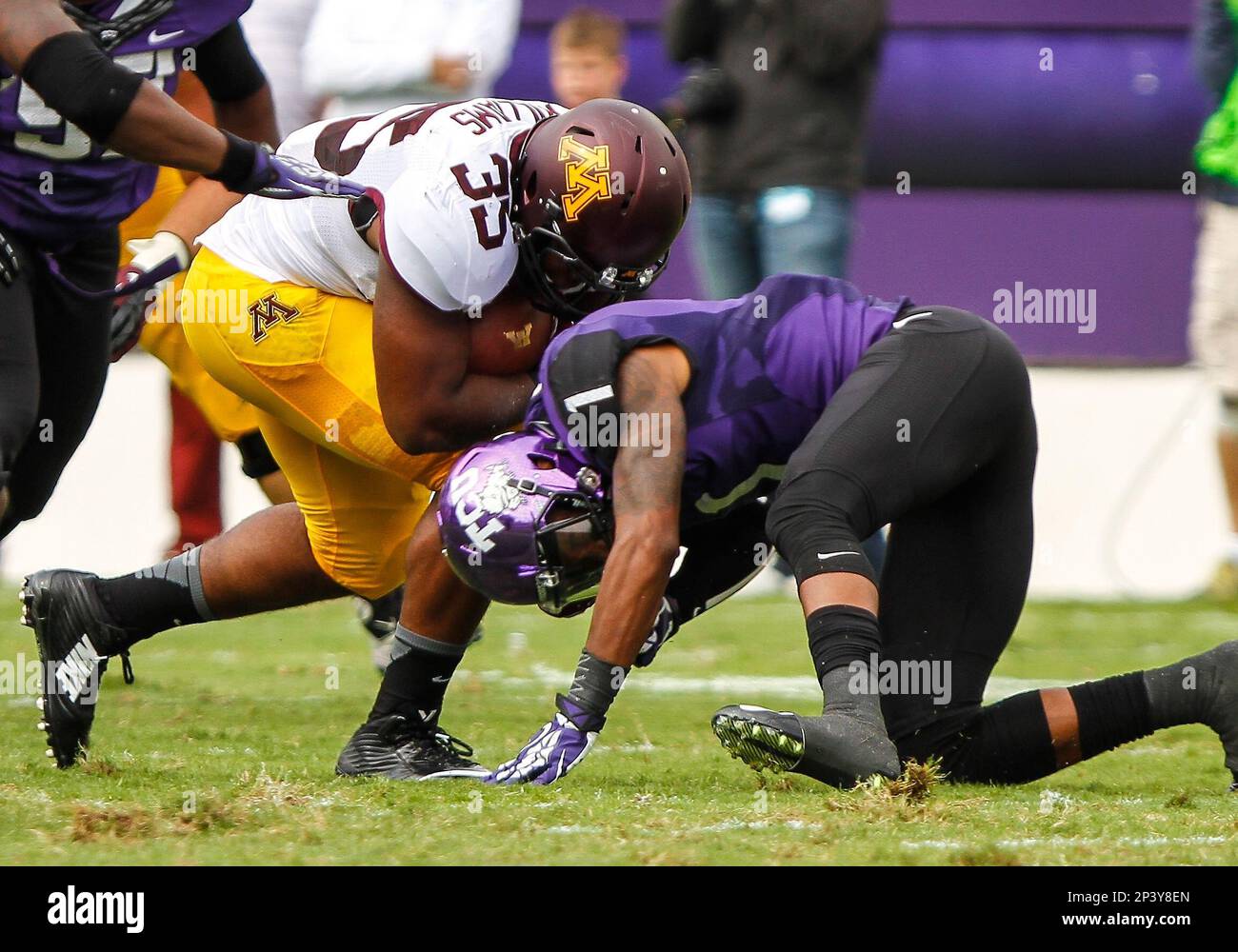 13 September 2014: Minnesota Golden Gophers running back Rodrick ...