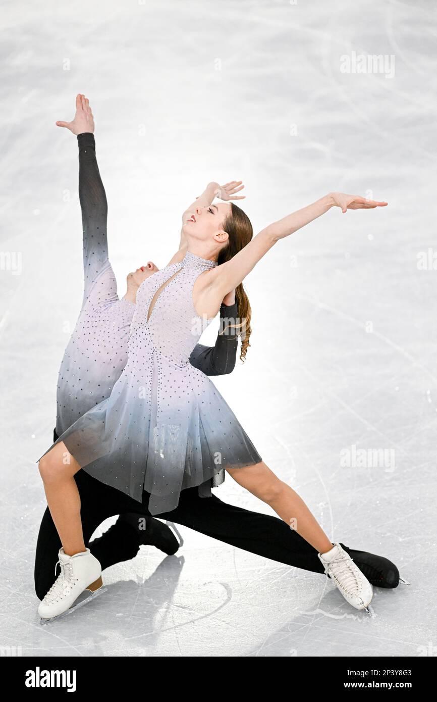 Noemi Maria TALI & Stefano FRASCA (ITA), during Junior Ice Dance Free ...