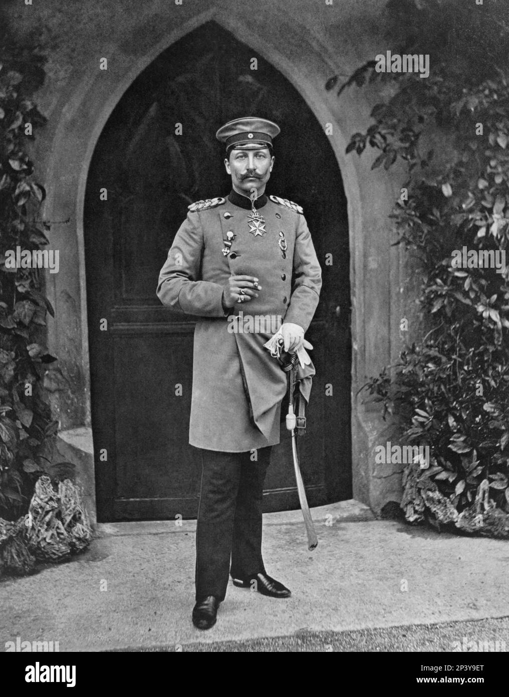 1918 , Potsdam , Germany : The german Emperor and King of Prussien ...
