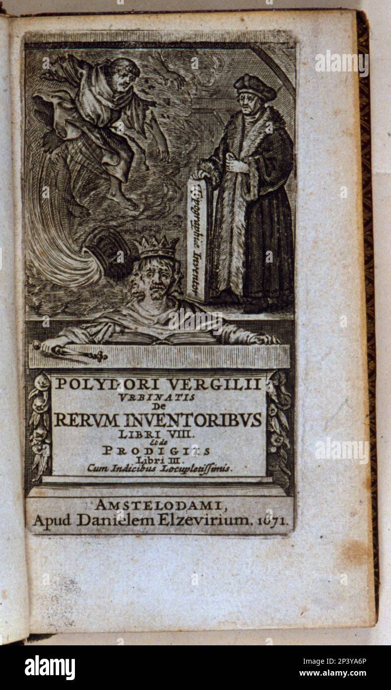 De inventoribus rerum hi-res stock photography and images - Alamy