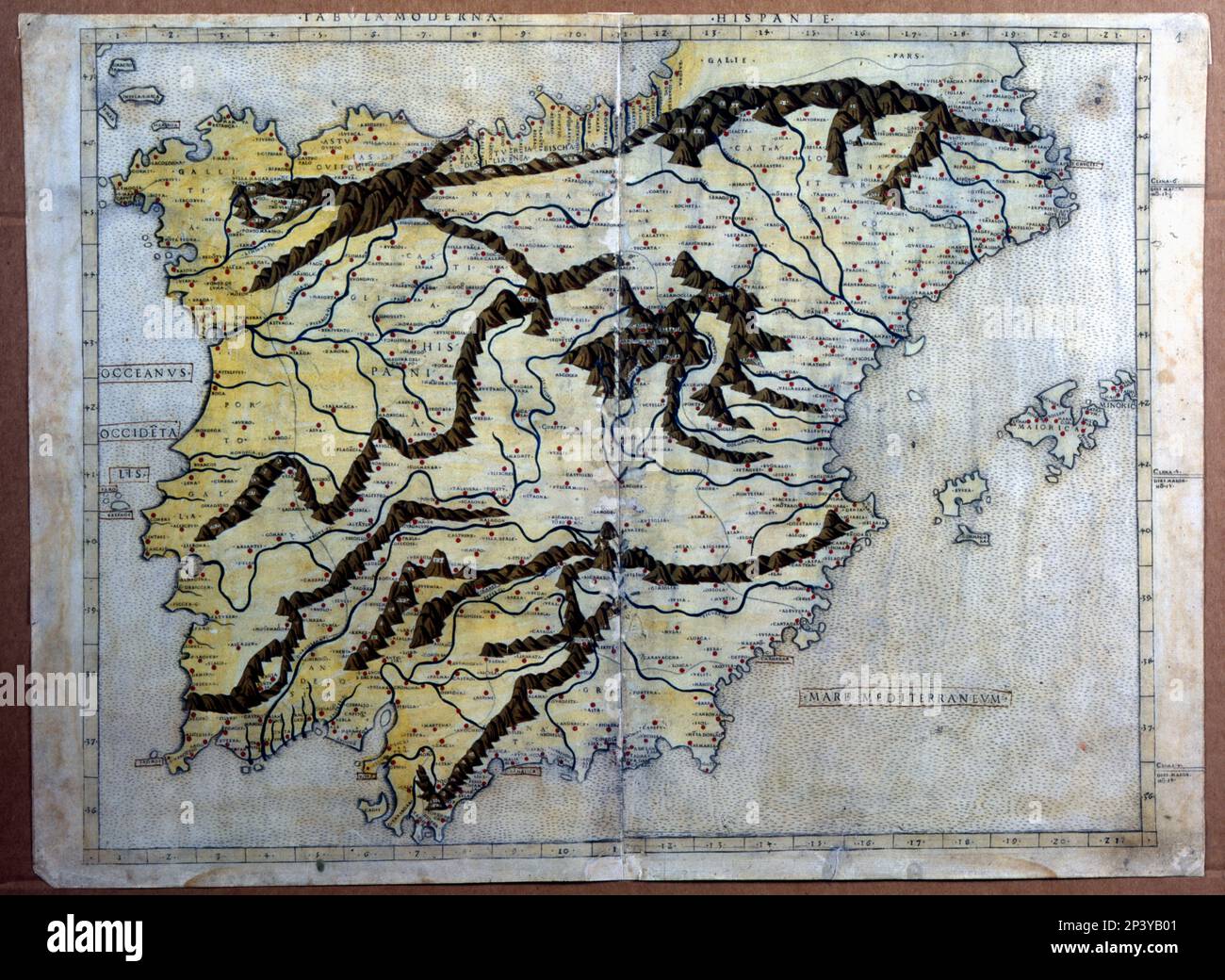 16th century spain map hi-res stock photography and images - Alamy