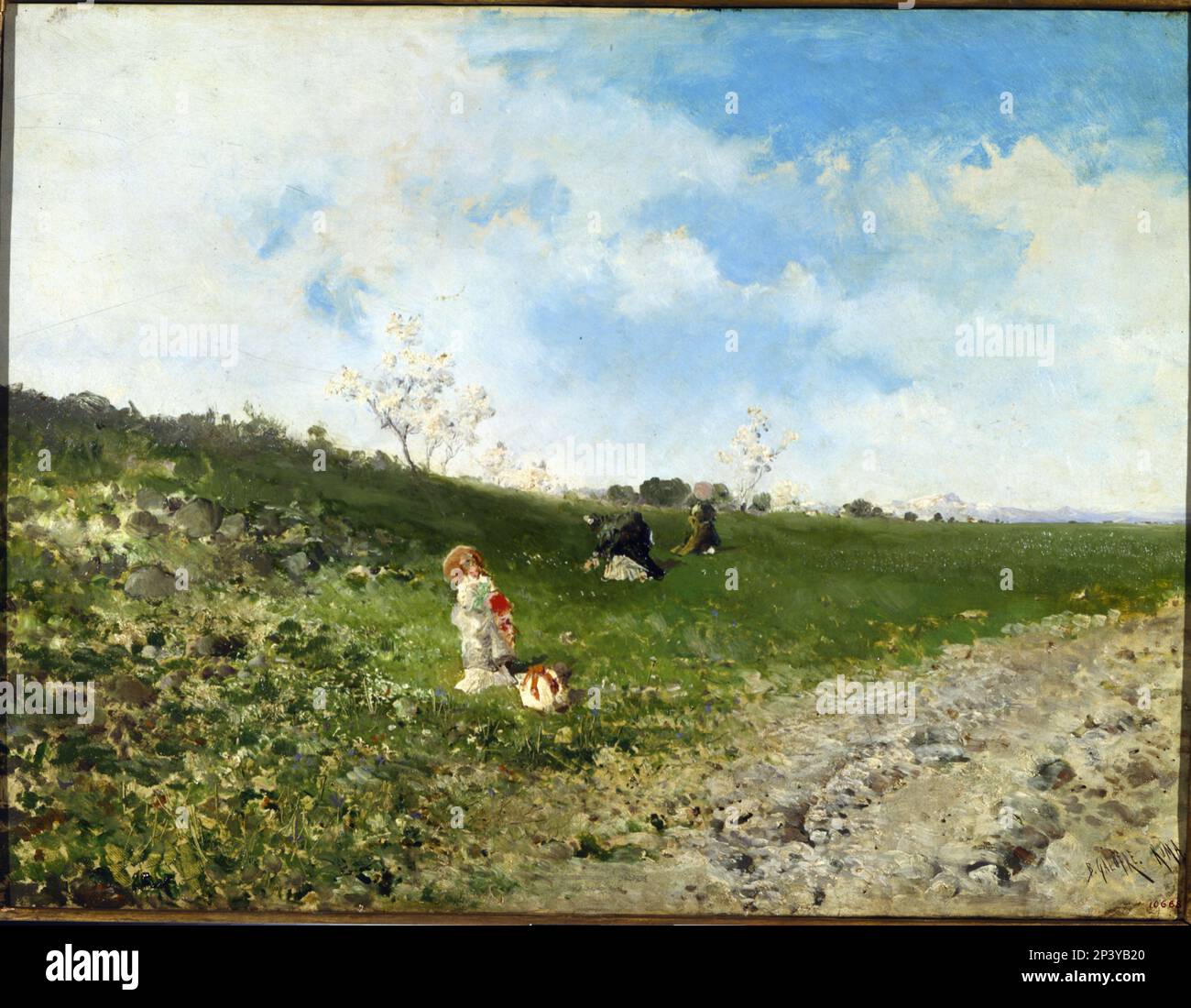 'The Roman Spring', 19th century Stock Photo - Alamy