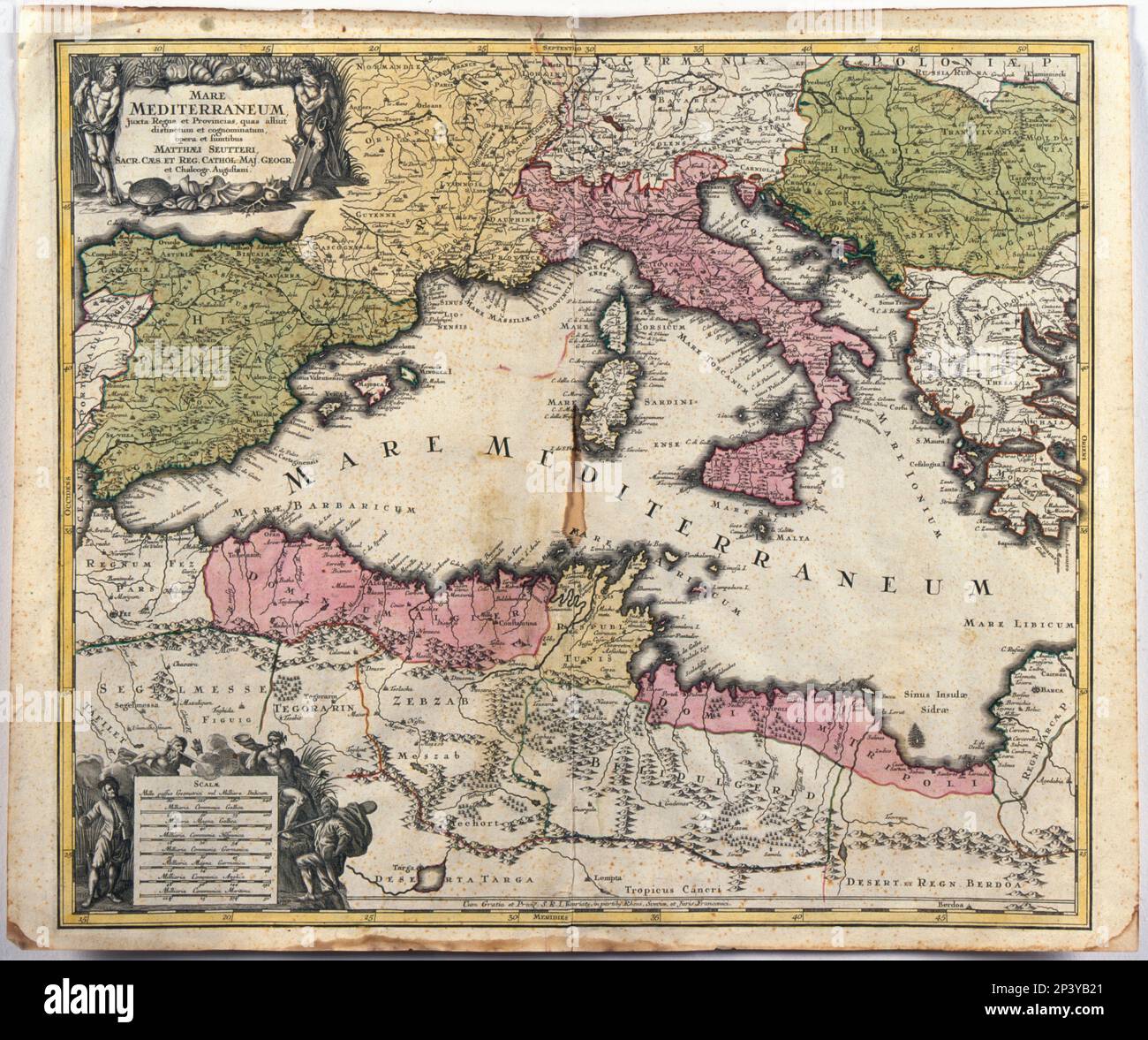 Mare Mediterraneum, juxta Regna et Provincias, quas alluit distinctum ...