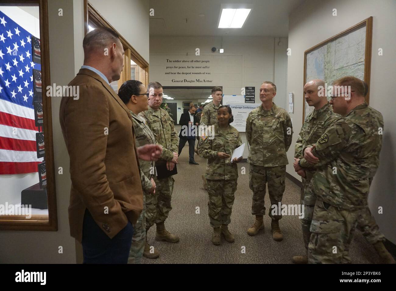34th annual military intelligence language conference hi-res stock ...