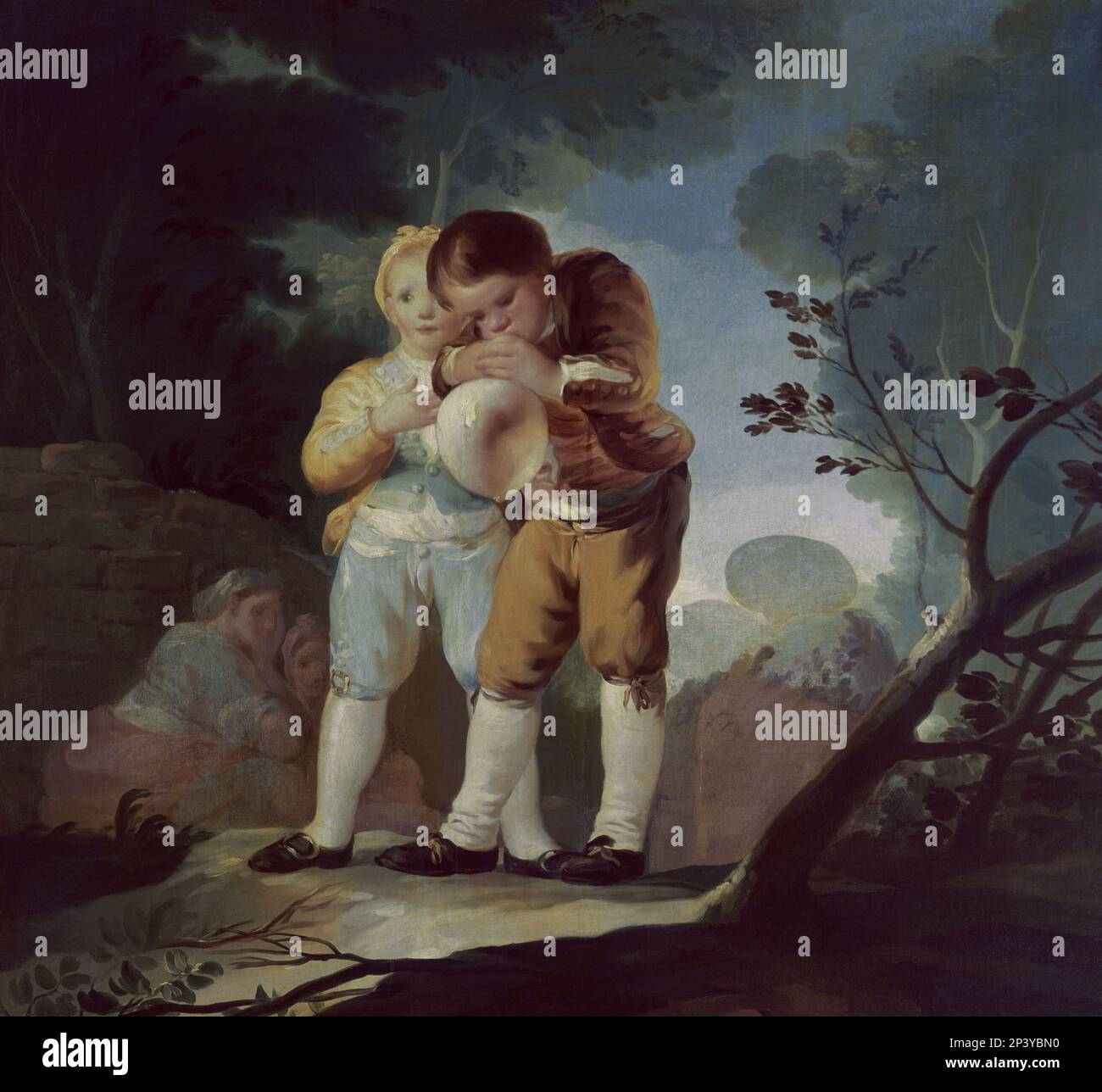 Goya painting children hi-res stock photography and images - Alamy