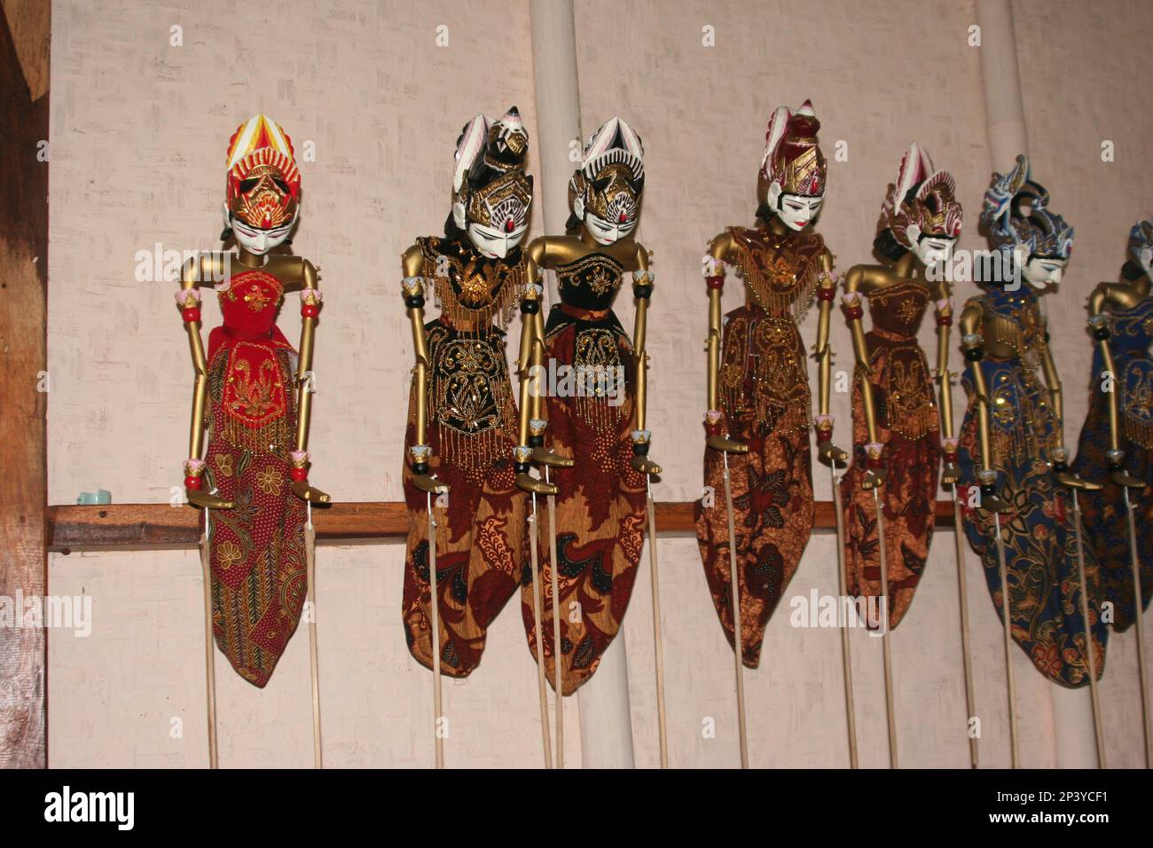 5-1-2009: Java, Indonesia: Photo of Puppet dolls in Indonesia Stock ...