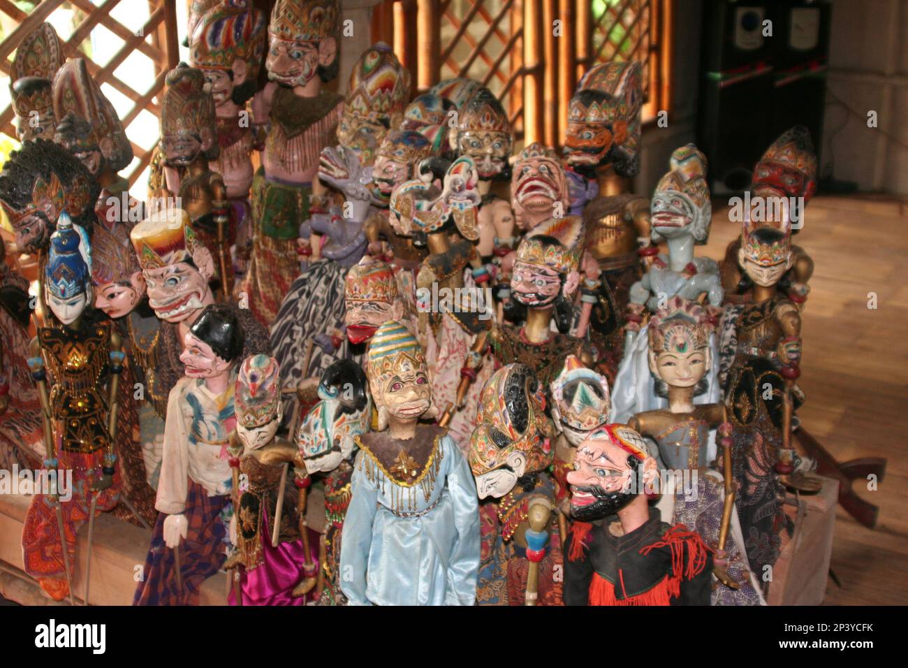 5-1-2009: Java, Indonesia: Photo of Puppet dolls in Indonesia Stock ...