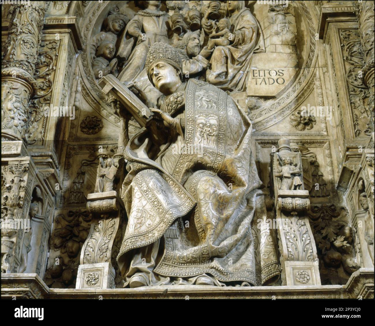 Sepulcher of Alonso de Madrigal 'El Tostado '(1455 - 15 ??) in the ...