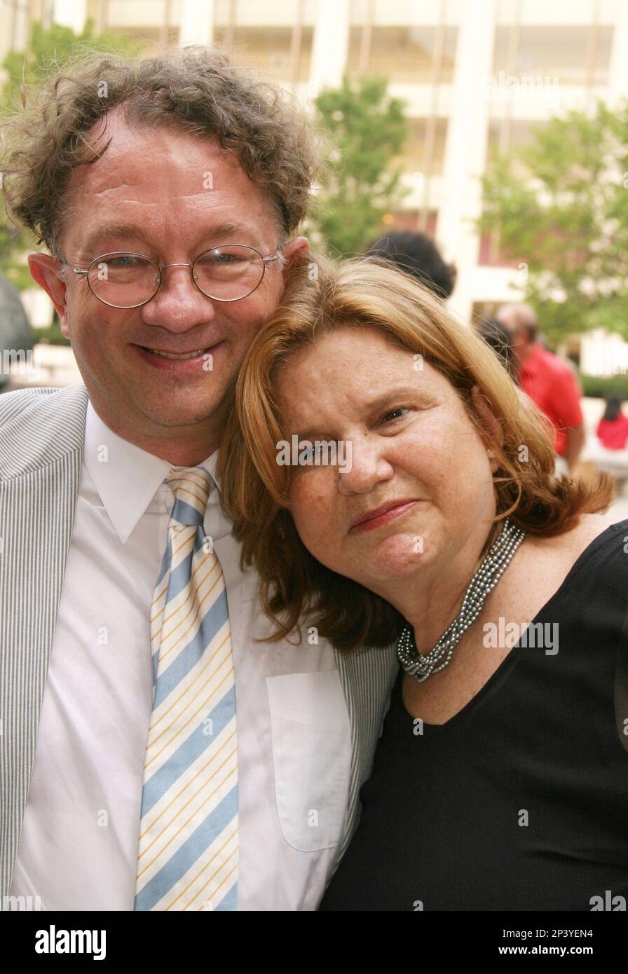 William Ivey Long and Wendy Wasserstein attend the opening night of ...