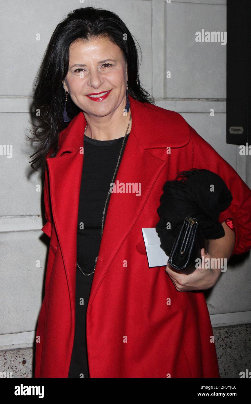 Tracey Ullman arriving at the opening night performance of "Cat on a ...