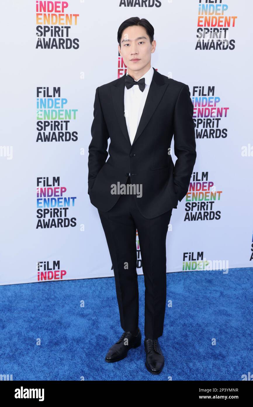 Steve Sanghyun Noh attends the 2023 Film Independent Spirit Awards on ...