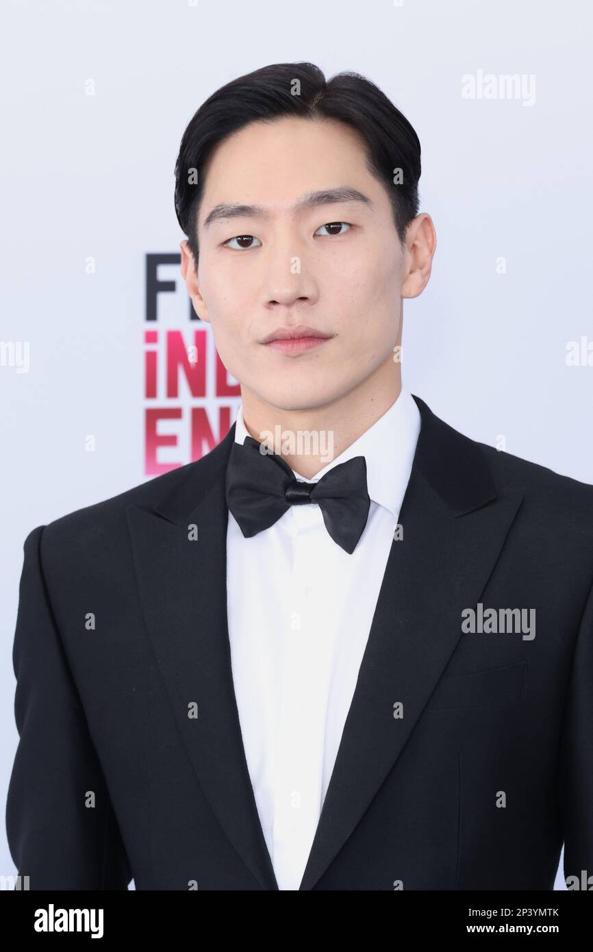 Steve Sanghyun Noh attends the 2023 Film Independent Spirit Awards on ...