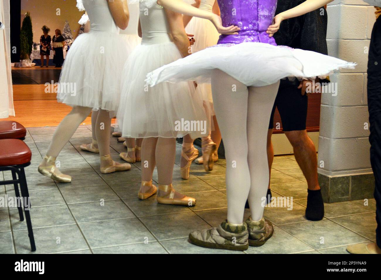 Jessica Frazier, 21, dancing as the Sugar Plum Fairy, keeps her feet ...
