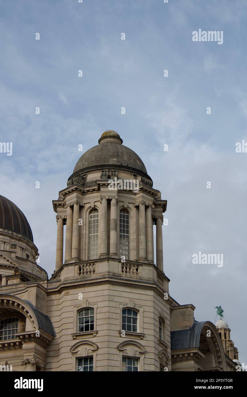 Port of Liverpool Building, Liverpool, Merseyside, England, Uk Stock ...