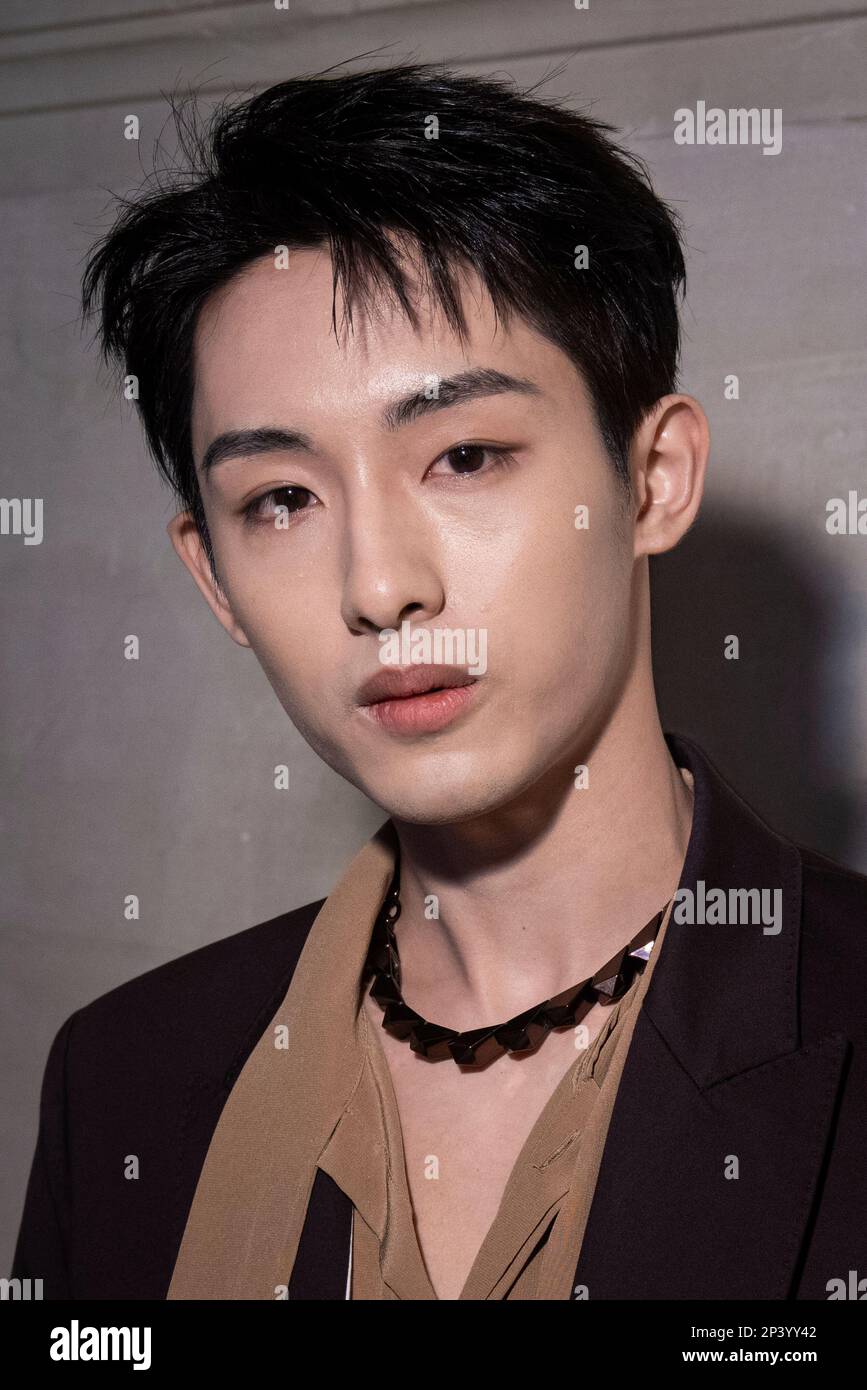 Dong Sicheng, a.k.a. Winwin attends the Valentino Fall/Winter 2023-2024 ...