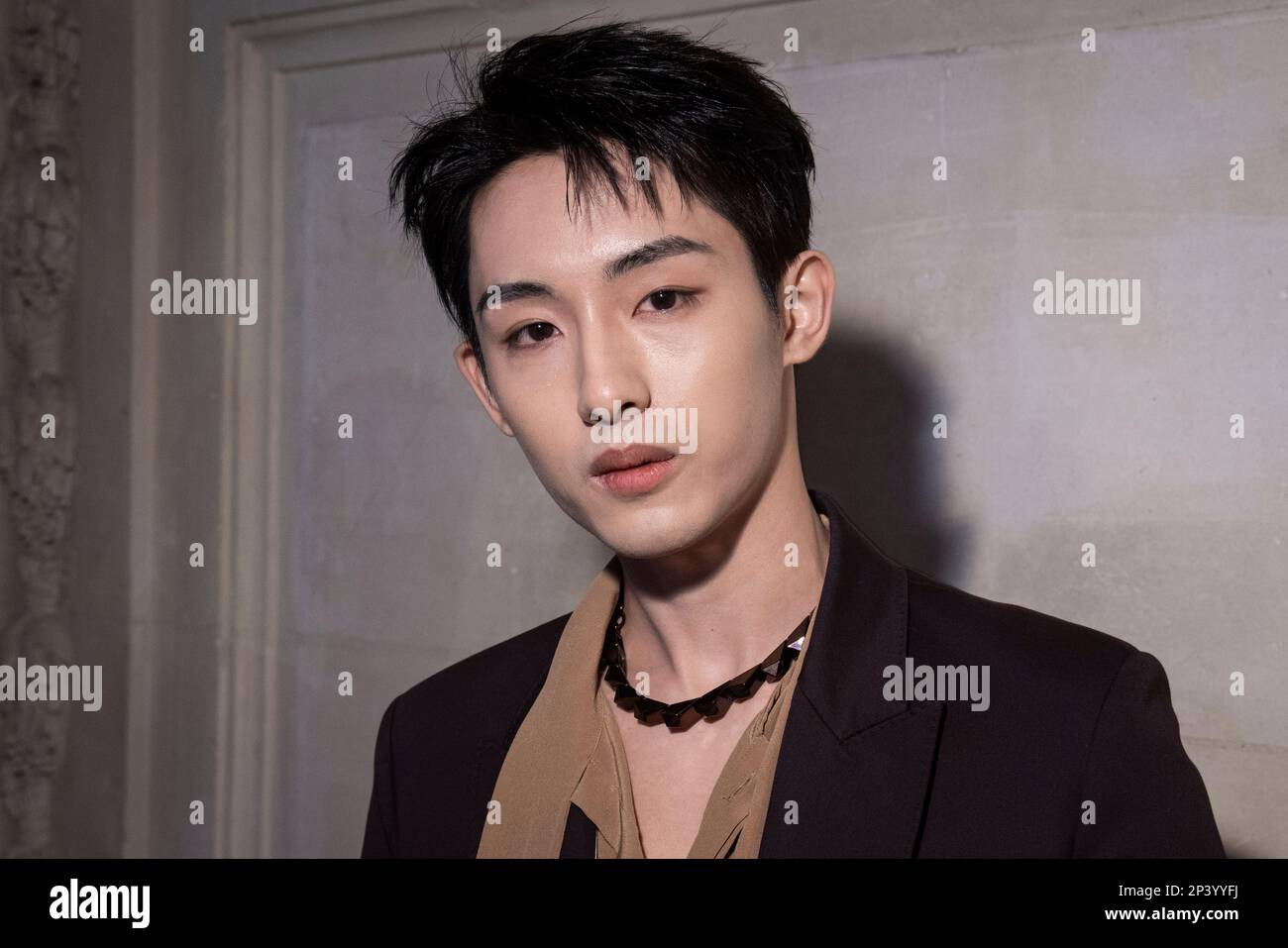 Dong Sicheng, a.k.a. Winwin attends the Valentino Fall/Winter 2023-2024 ...