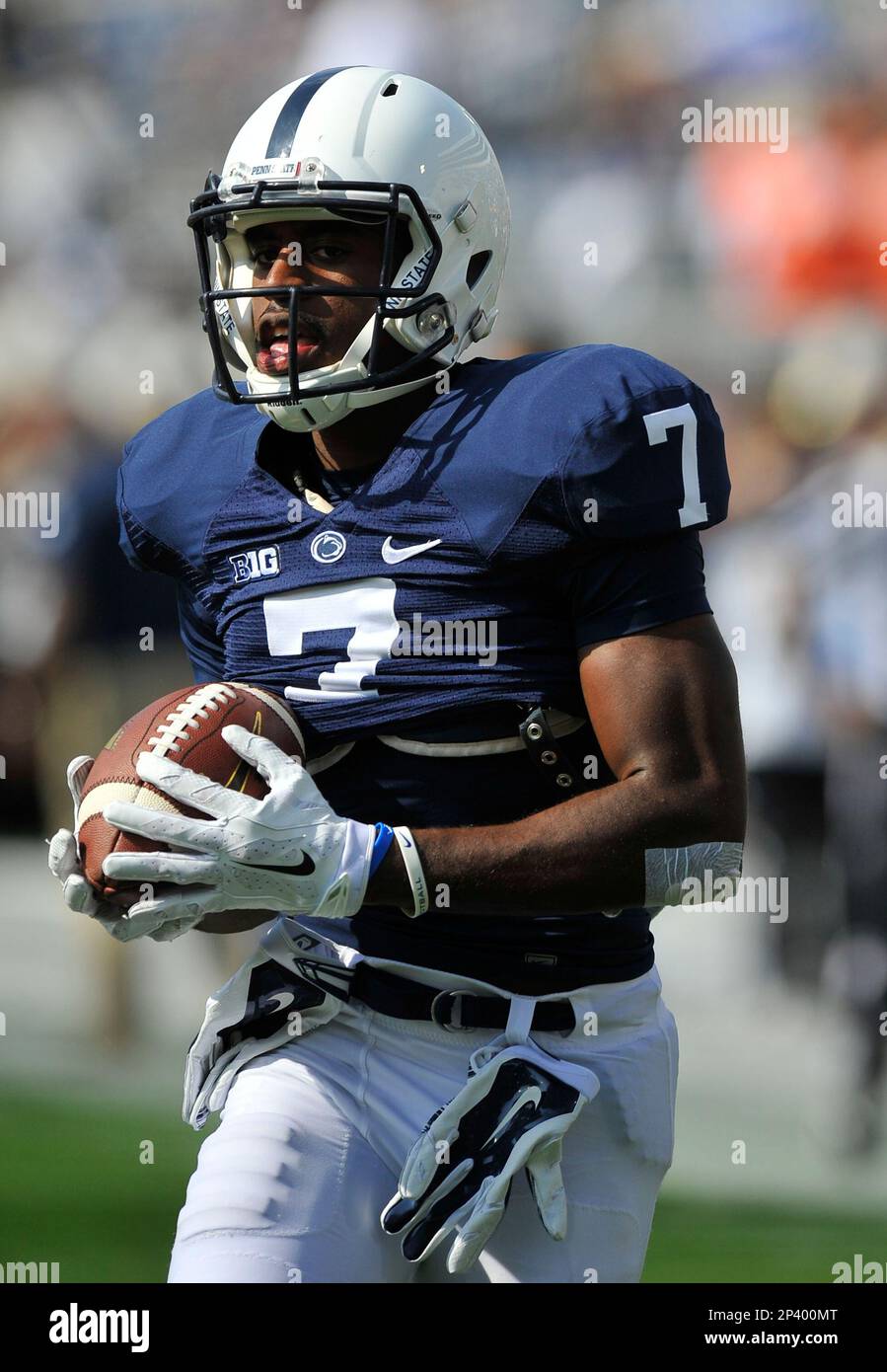 20 September 2014: Penn State WR Eugene Geno Lewis (7). The Penn State ...