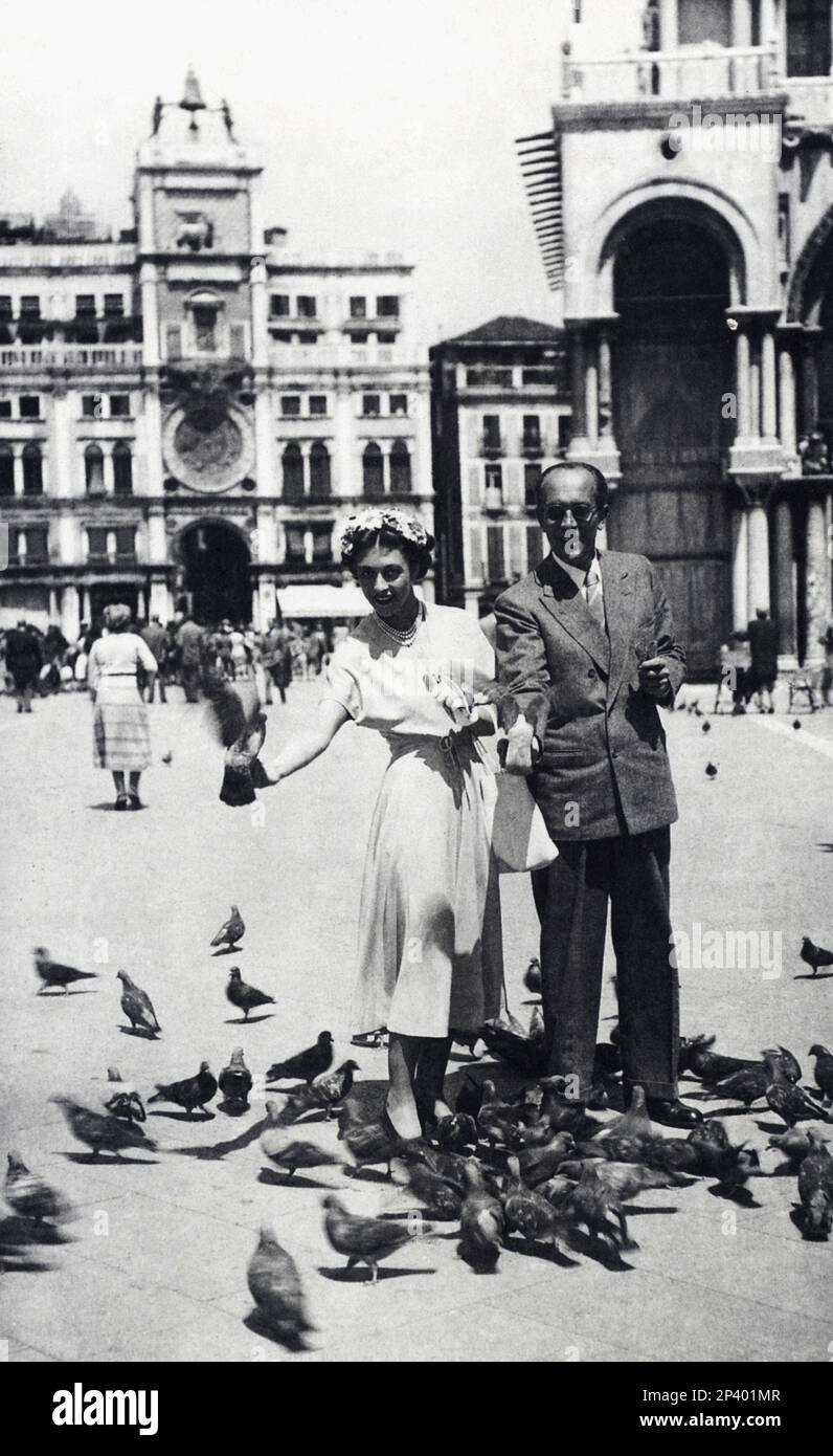 1935 ca. , Venezia , Italy : The italian rich industry owner GIOVANNI ...