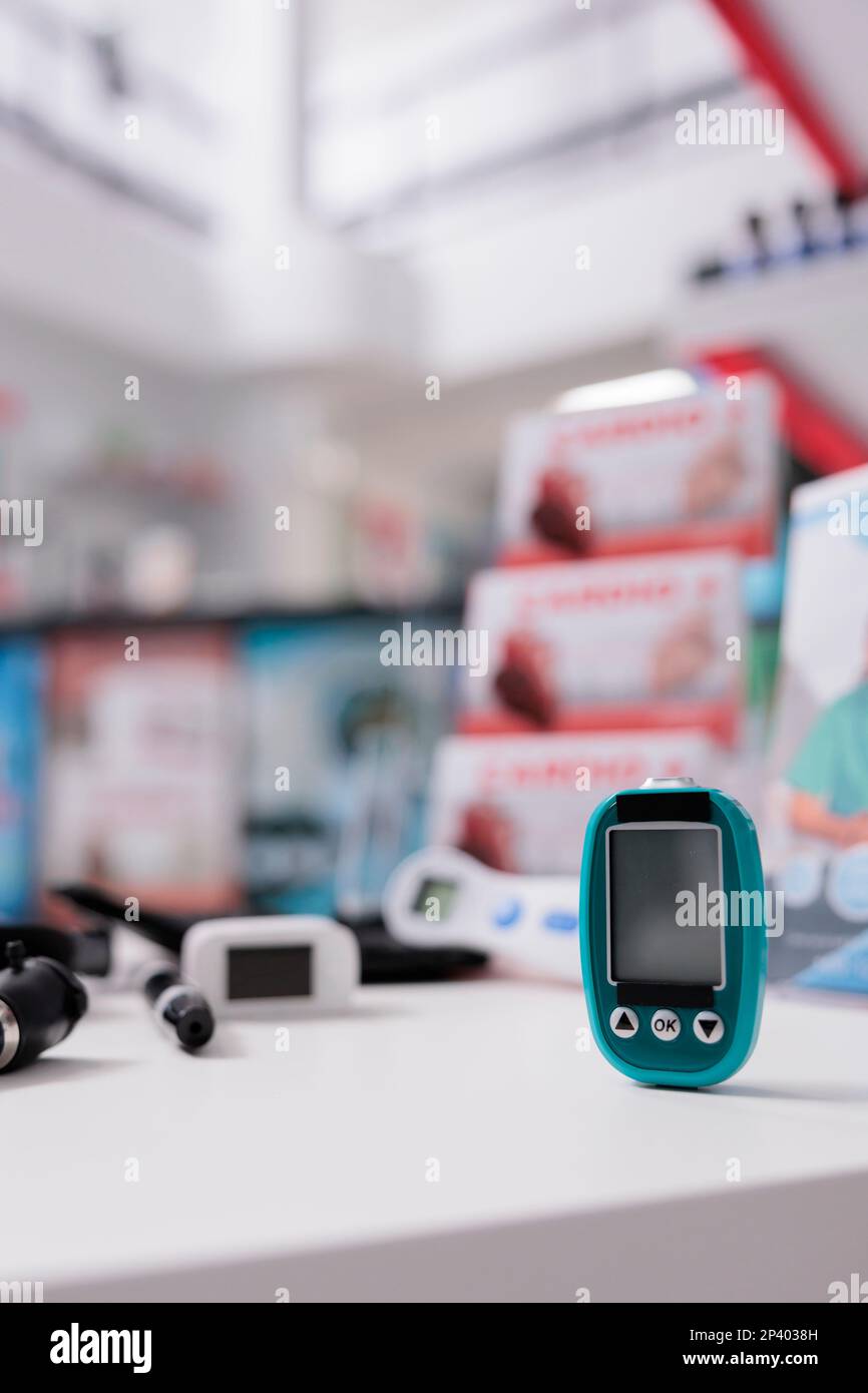 Glucometer standing hi-res stock photography and images - Alamy