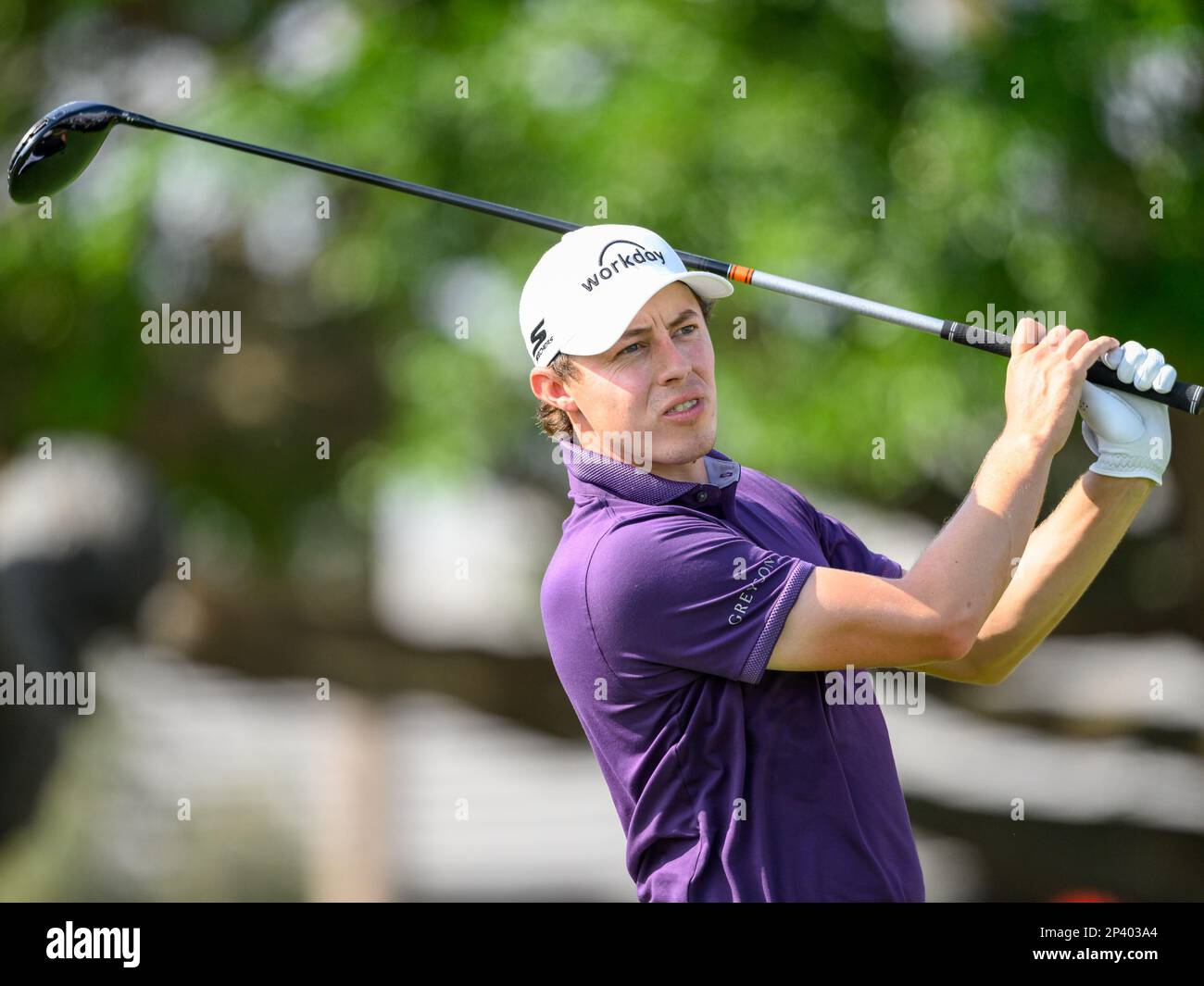 Orlando, FL, USA. 5th Mar, 2023. Matt Fitzpatrick of England on #1 tee ...