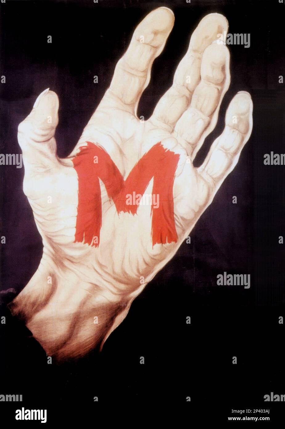 The 1931 movie poster hi-res stock photography and images - Alamy