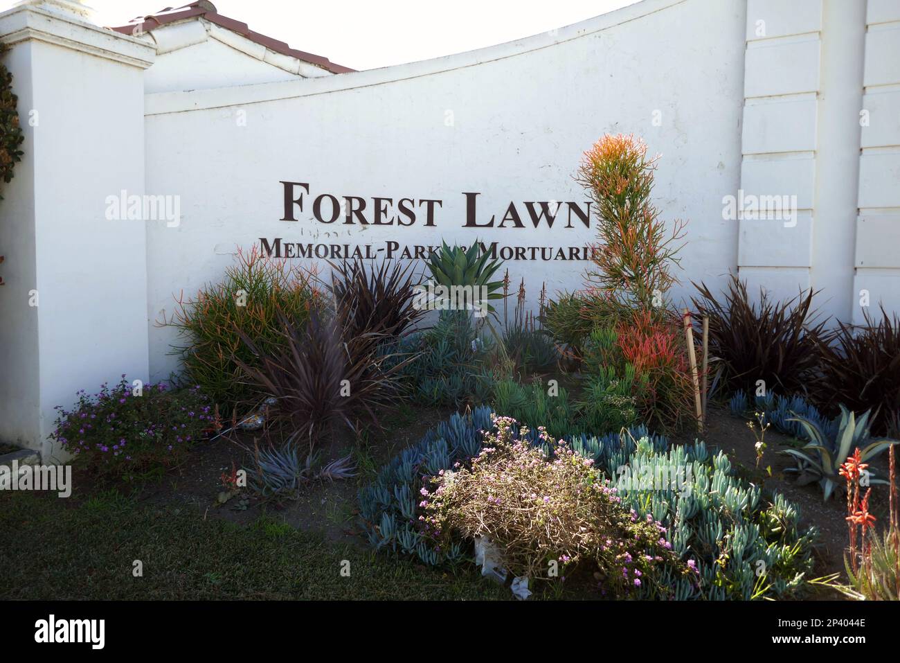 Long Beach, California, USA 2nd March 2023 Forest Lawn Long Beach ...