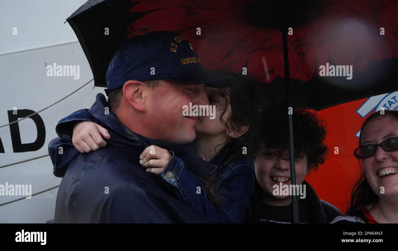 U.S. Coast Guard Petty Officer 1st Class Nicholas Bulldis, a crew ...