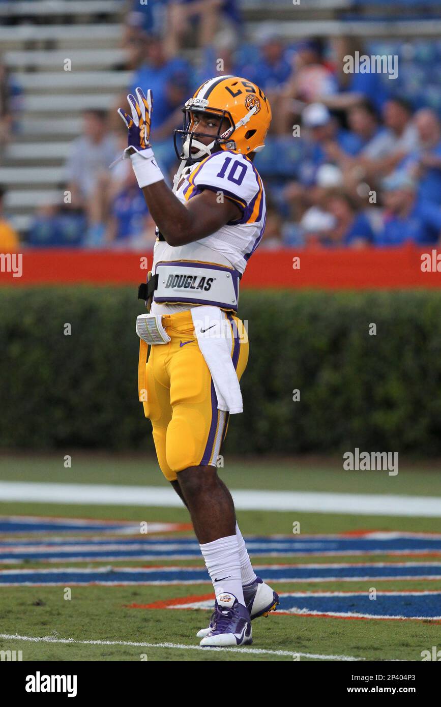11 October 2014: LSU Tigers quarterback Anthony Jennings (10) during ...