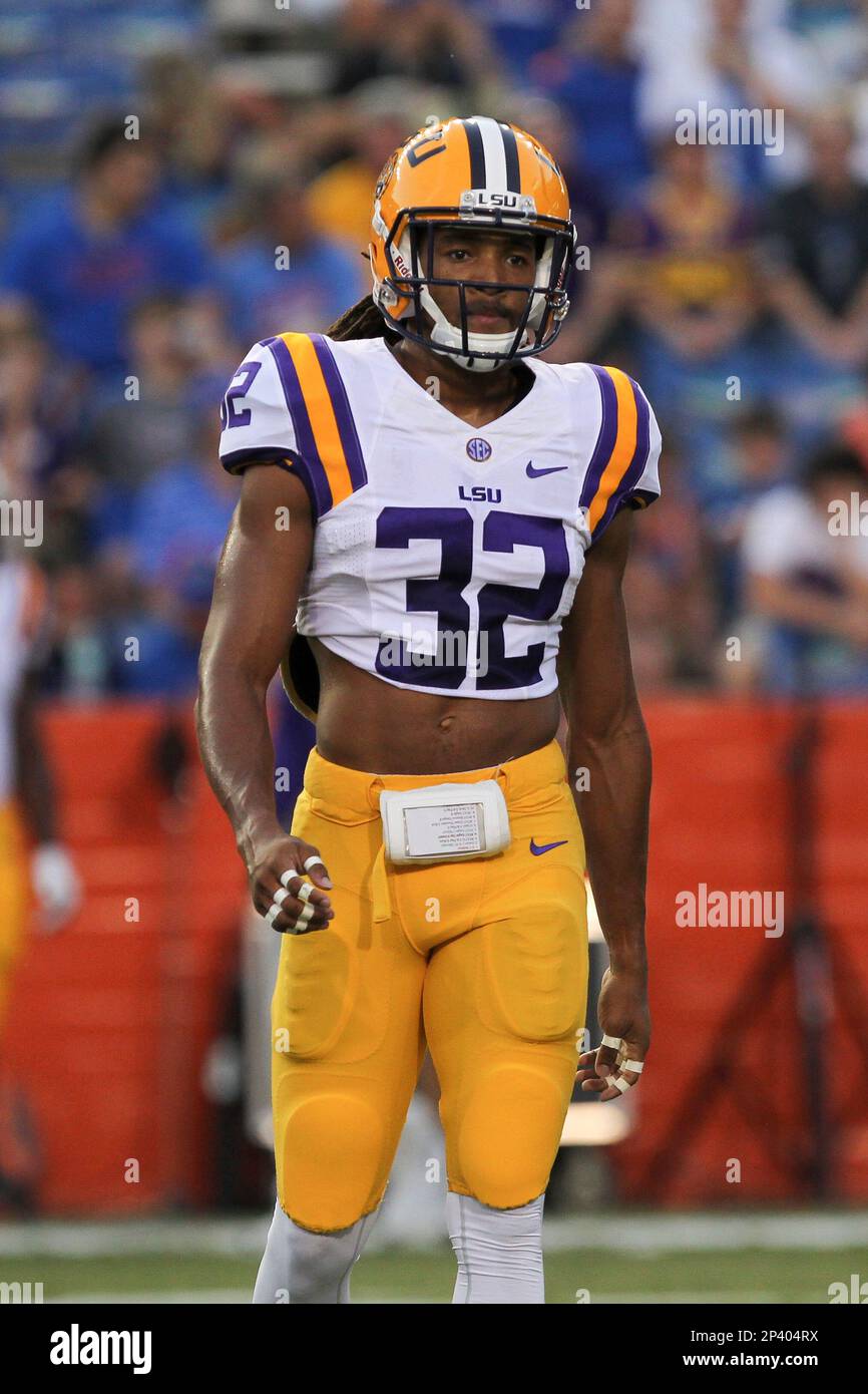 11 October 2014: LSU Tigers cornerback Jalen Collins (32) during pre ...
