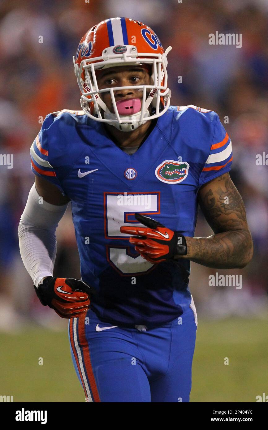 11 October 2014: Florida Gators defensive back Jalen Tabor (5) during ...