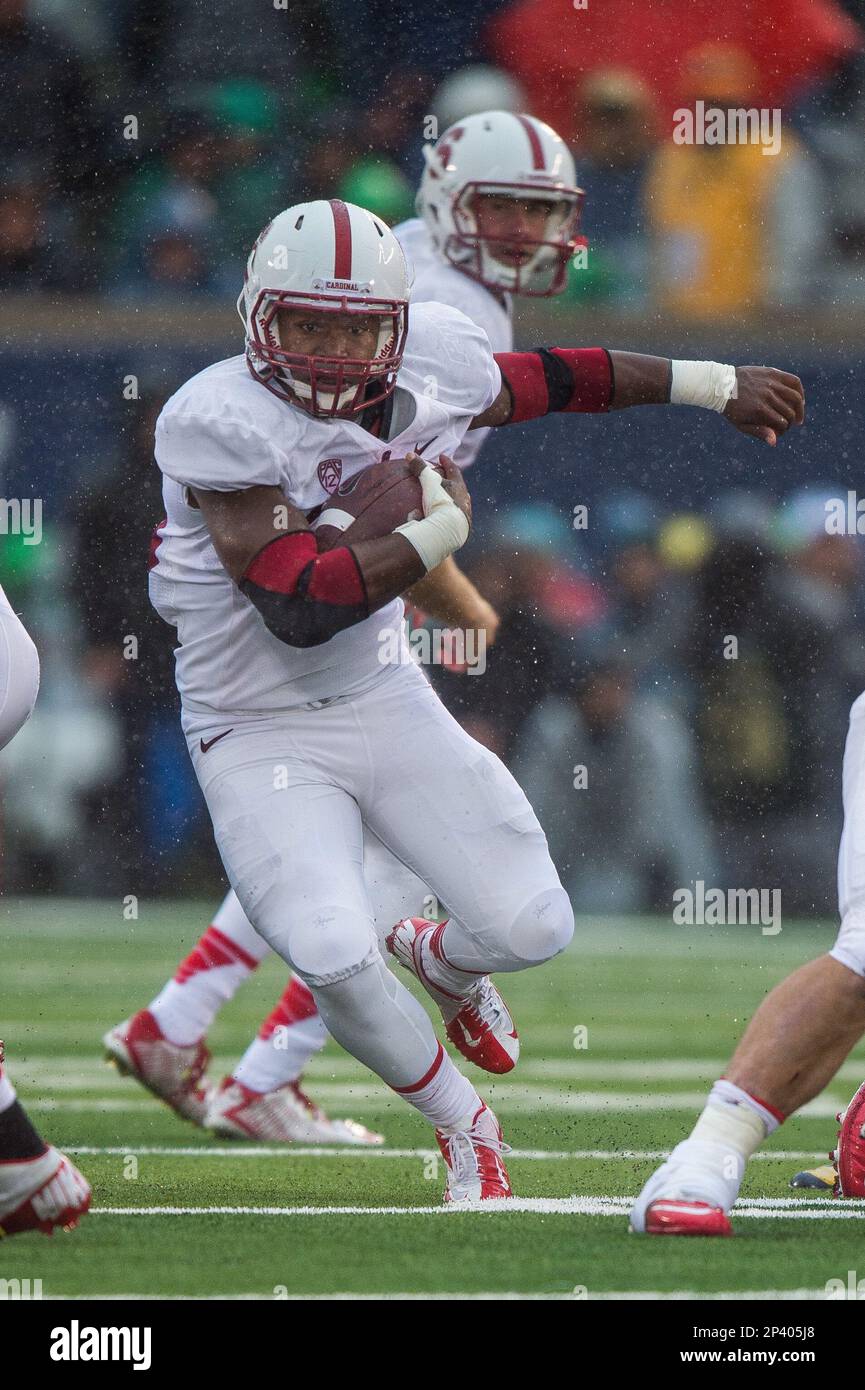 October 4, 2014: Stanford Cardinals running back Barry Sanders (26 ...