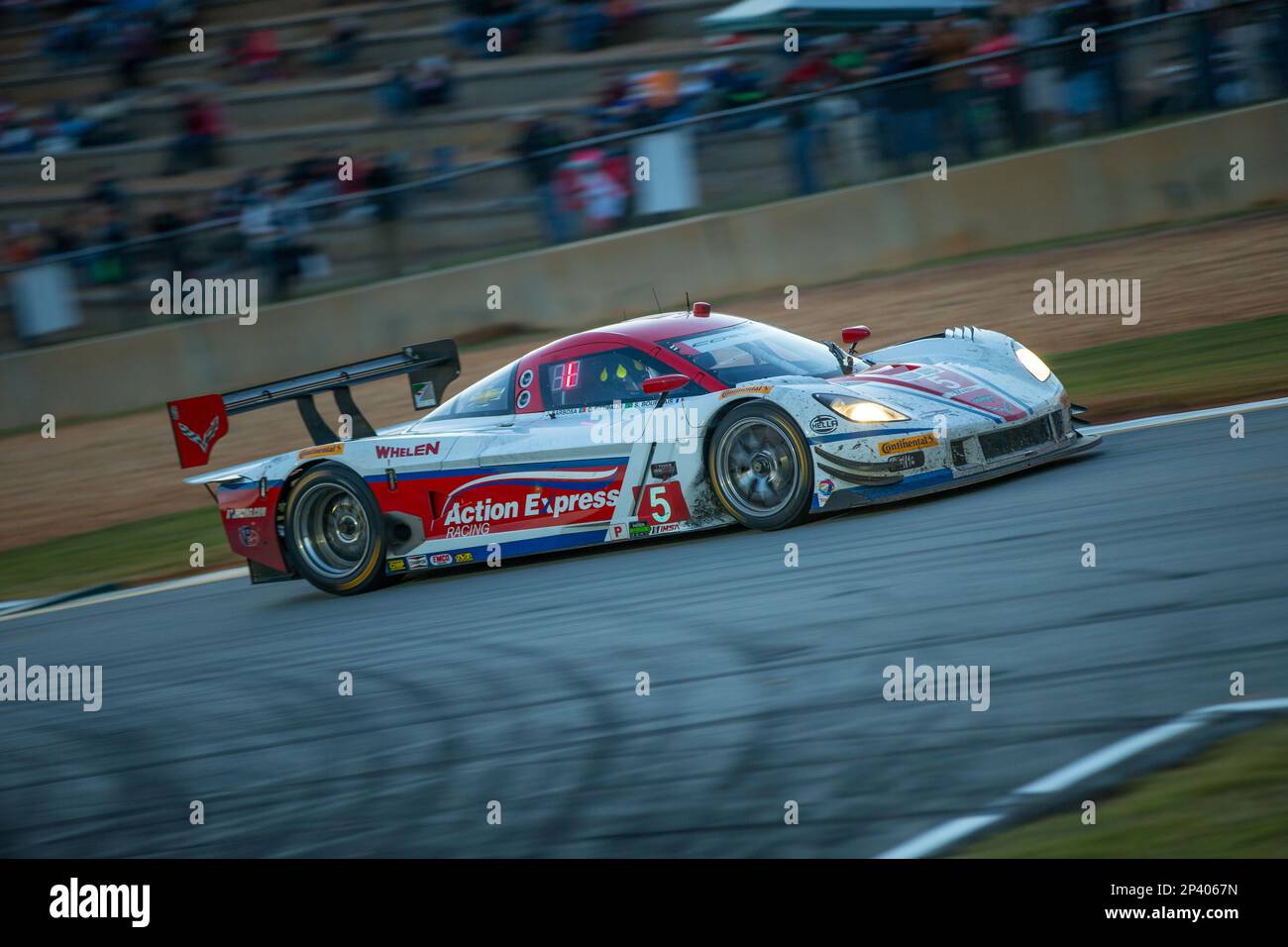 October 4 2014: The Action Express Racing Chevrolet Corvette (5) during ...