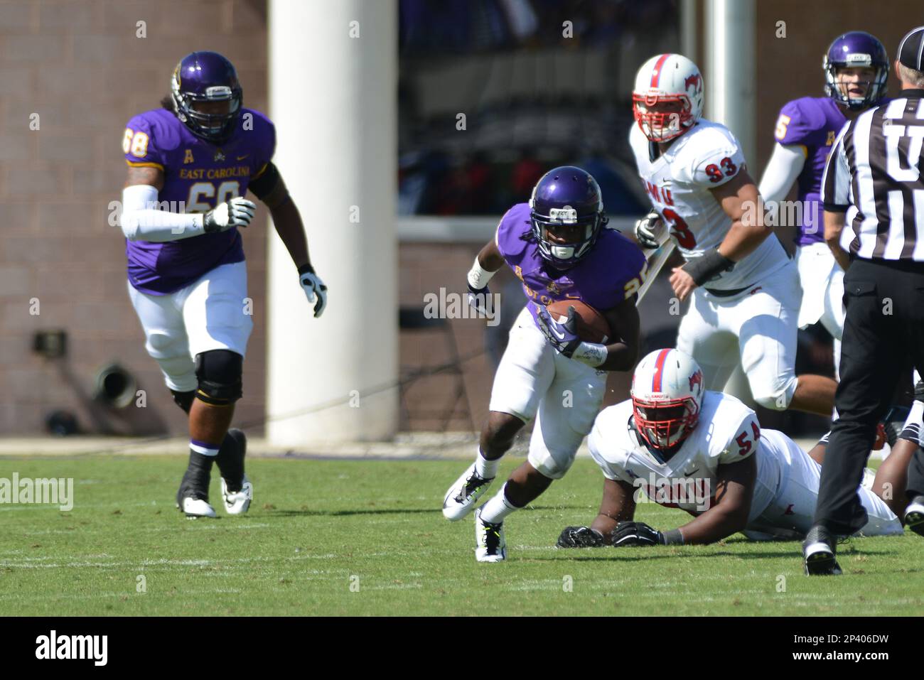 October 4 2014: East Carolina Pirates running back Breon Allen (25 ...
