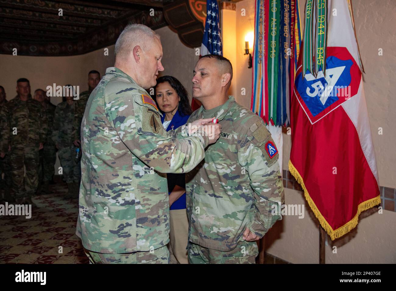U.S. Army Lt. Gen. John R. Evans, commanding general of U.S. Army North ...