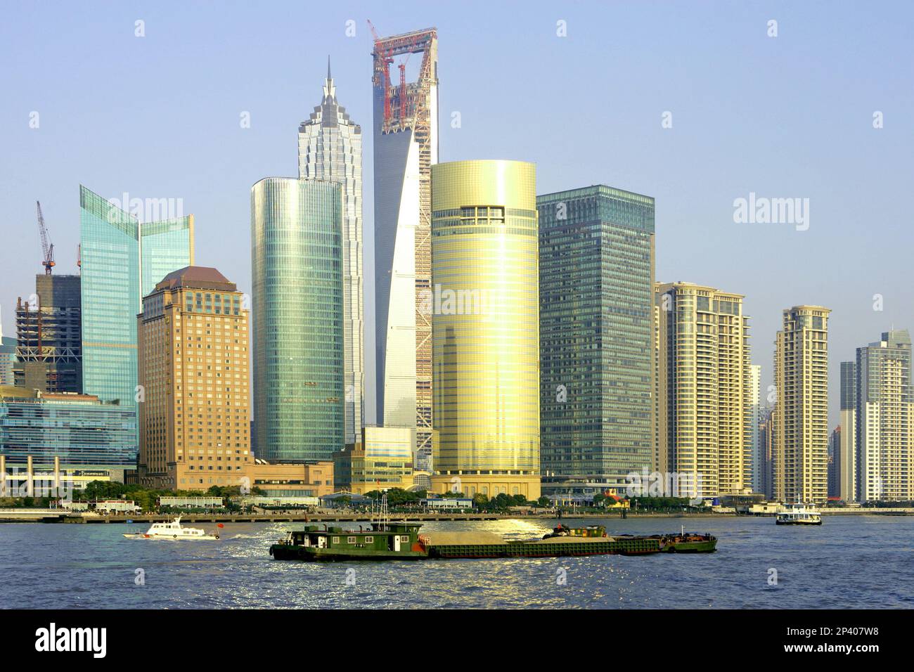 Modern Asian city skyline example Stock Photo - Alamy