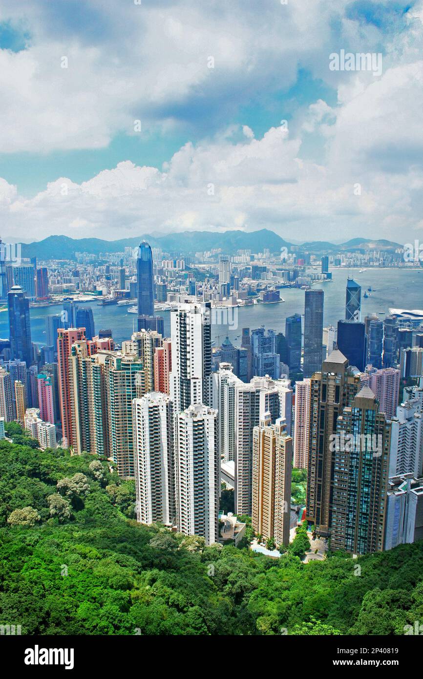 Modern Asian city skyline example Stock Photo - Alamy