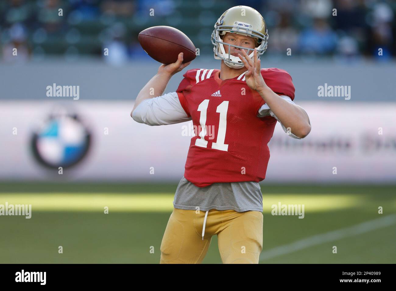 April 26, 2014: UCLA Bruins quarterback Jerry Neuheisel (11) during the ...